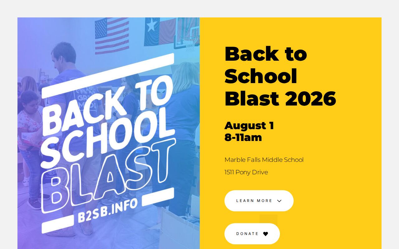 Back to School Blast